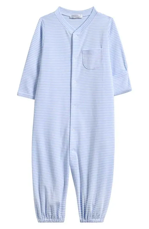 KISSY KISSY Stripes Convertible Pima Cotton Gown