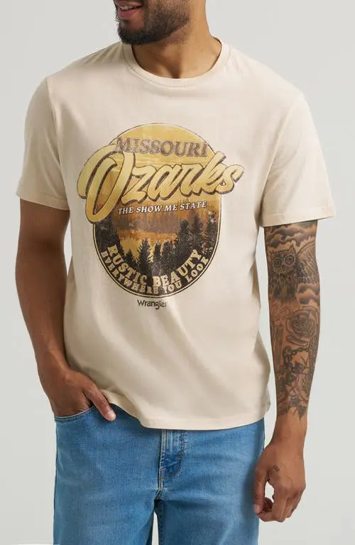 Wrangler Ozarks Graphic T-shirt - Fog