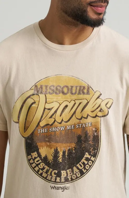 Wrangler Ozarks Graphic T-shirt - Fog