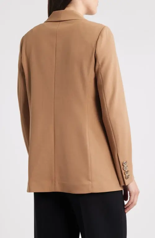 Anne Klein Shawl Collar Blazer - Vicuna