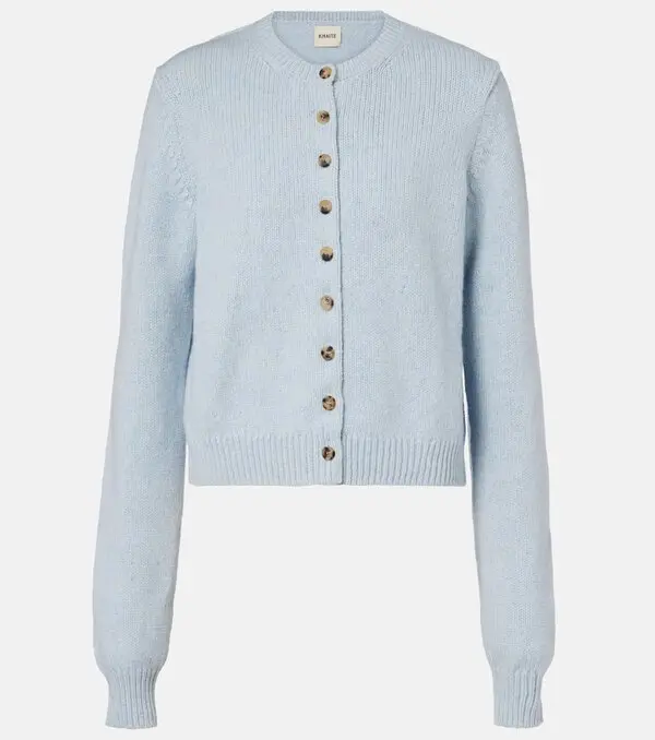 Khaite Everheart Cashmere Cardigan