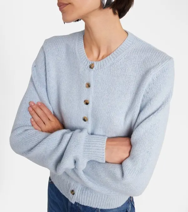 Khaite Everheart Cashmere Cardigan