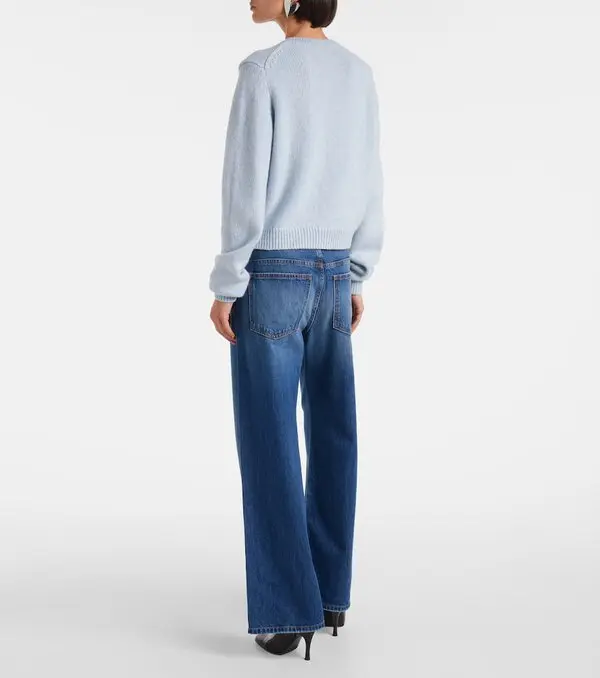 Khaite Everheart Cashmere Cardigan