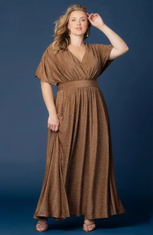 KIYONNA Geneva Metallic Gown