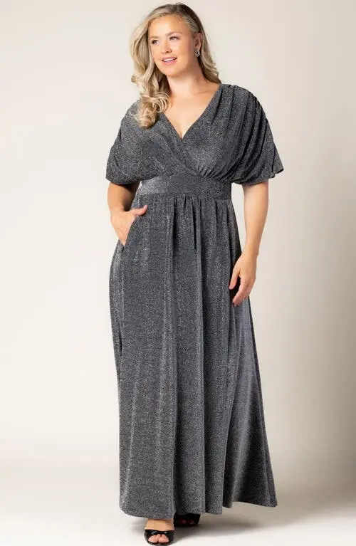 KIYONNA Geneva Metallic Gown