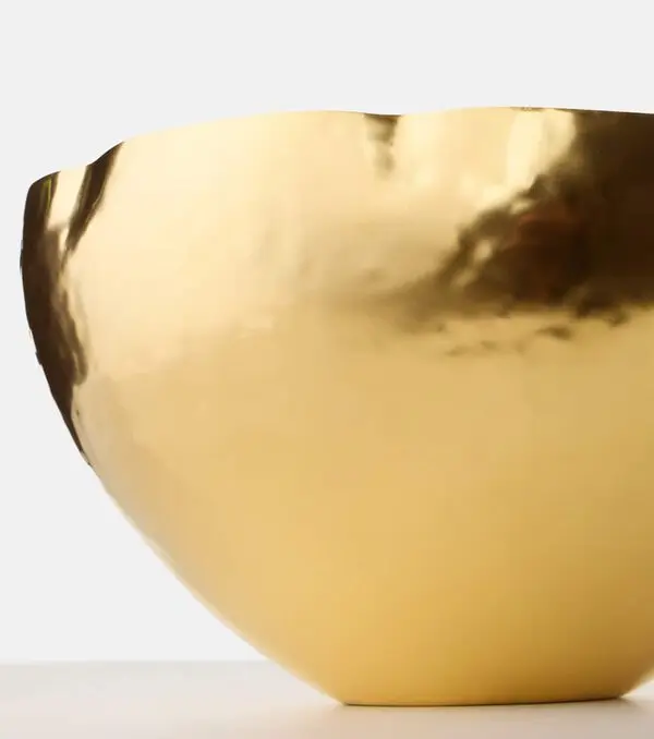 TOM DIXON Bash Vessel Large -plated Brass Bowl