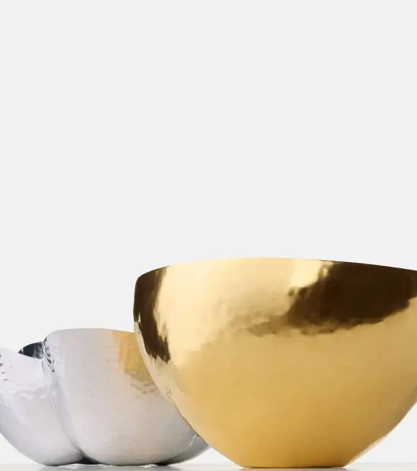 TOM DIXON Bash Vessel Large -plated Brass Bowl