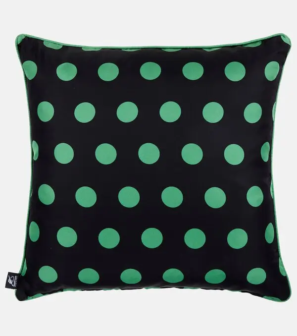 FORNASETTI High Fidelity Printed Silk Cushion