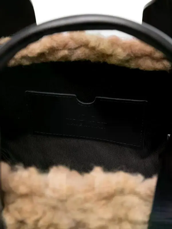 MSGM Faux-fur Tote Bag