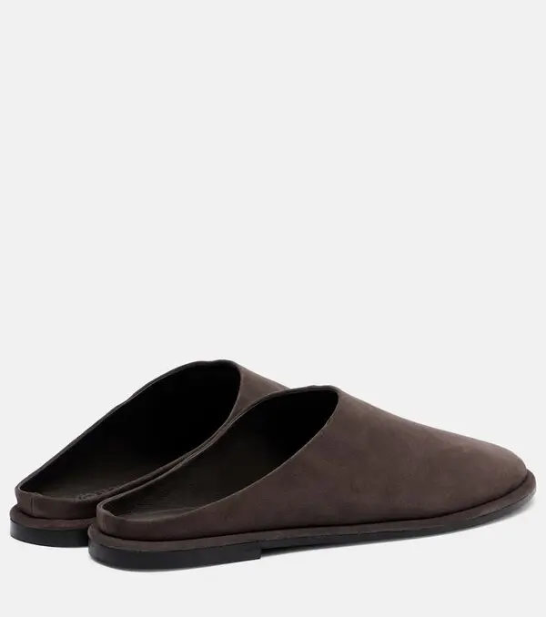 A.emery Spencer Suede Mules - Brown