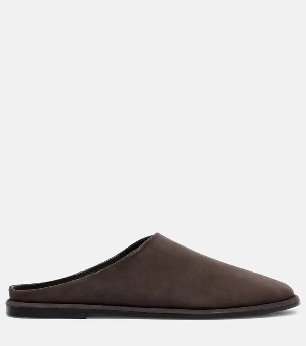 A.emery Spencer Suede Mules - Brown