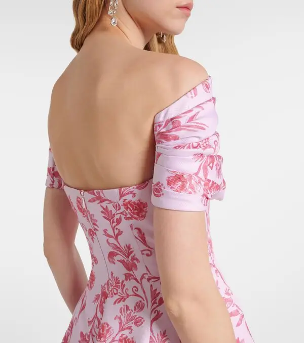 EMILIA WICKSTEAD Mara Floral Gown
