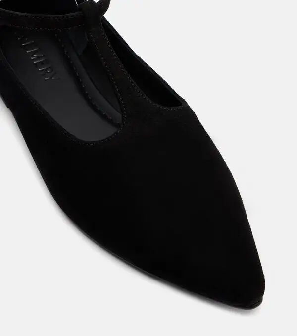 A.emery Ward Suede Mary Jane Flats