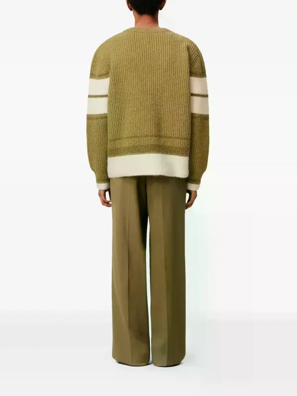 AMI Paris College Wool Sweater