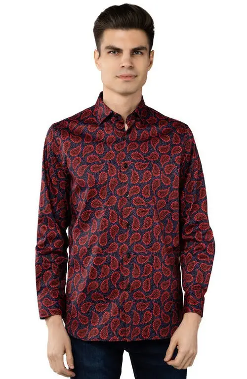 LUCHIANO VISCONTI Paisley Shirt