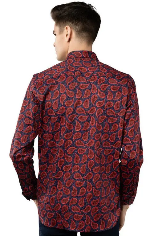 LUCHIANO VISCONTI Paisley Shirt