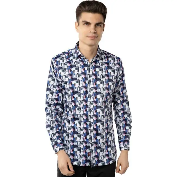 LUCHIANO VISCONTI Shapes Shirt - Multi