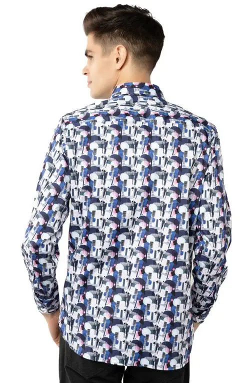 LUCHIANO VISCONTI Shapes Shirt - Multi