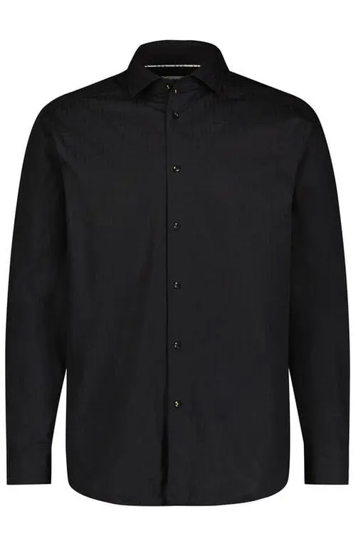LUCHIANO VISCONTI Alligator Jacquard Shirt