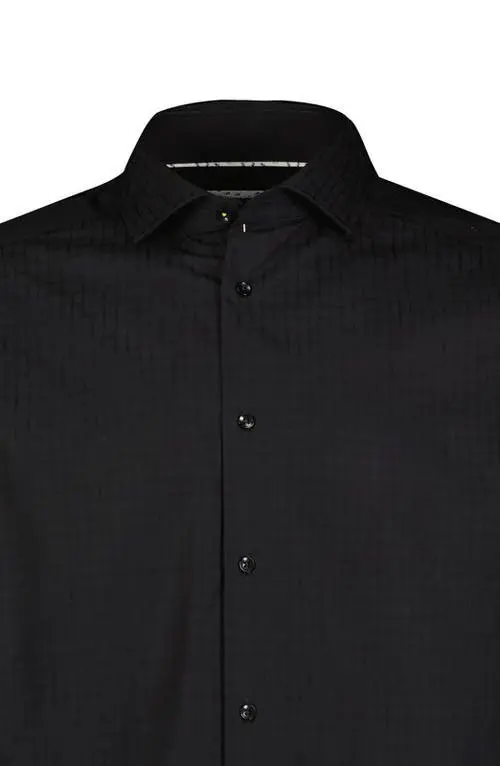 LUCHIANO VISCONTI Alligator Jacquard Shirt
