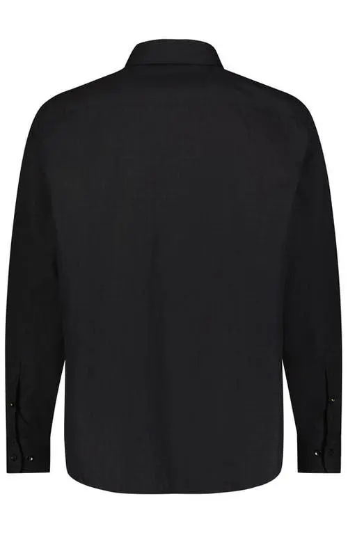 LUCHIANO VISCONTI Alligator Jacquard Shirt