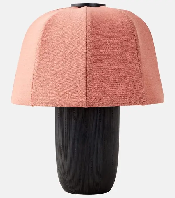 ZANAT Meduza Large Wood Table Lamp Sebastian Herkner - Black