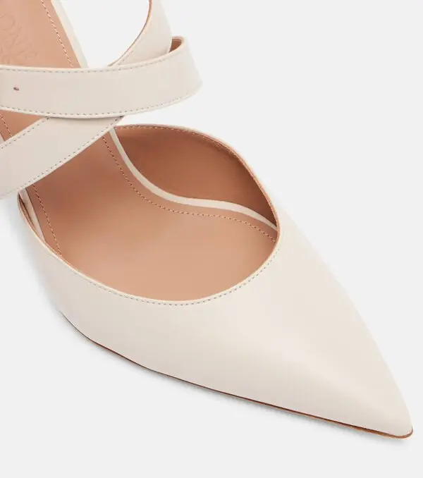 MALONE SOULIERS Evelyn 90 Leather Mules