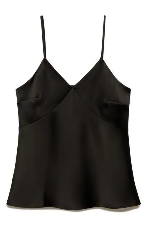Mango V-neck Satin Camisole