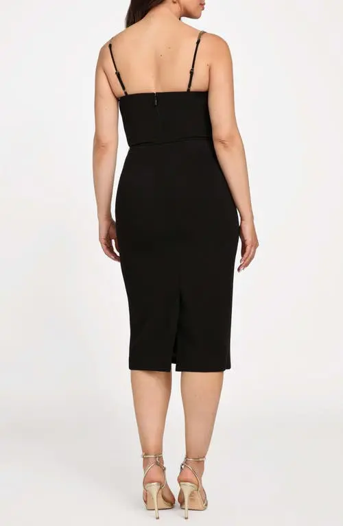 MARCIANO Ella Chain Link Strap Dress