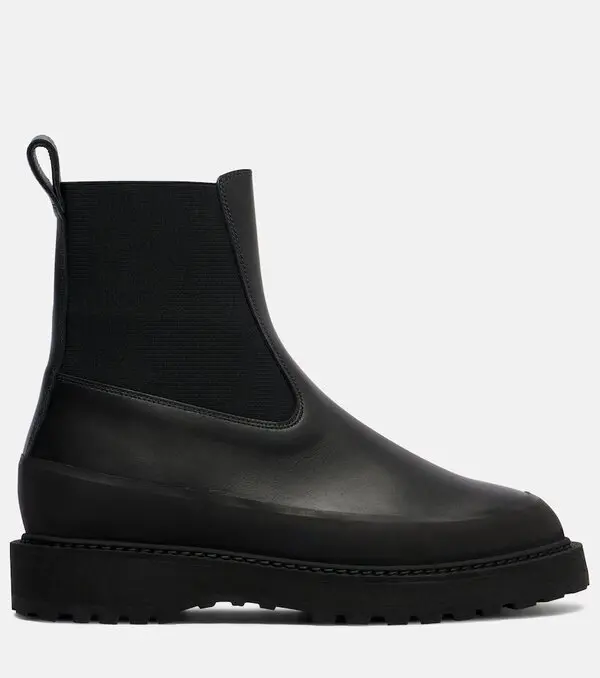 Le Monde Beryl Dolomite Leather Chelsea Boots - Black