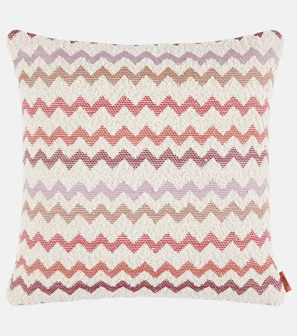 Missoni Capri Zigzag Bouclé Cushion - Multicoloured