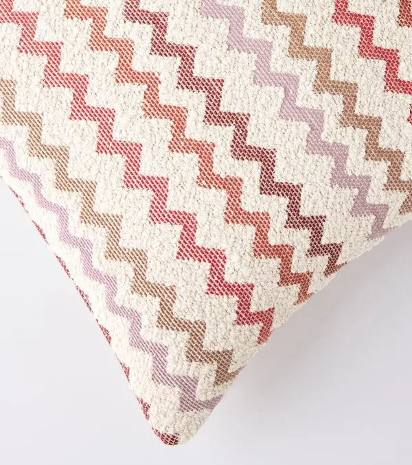 Missoni Capri Zigzag Bouclé Cushion - Multicoloured