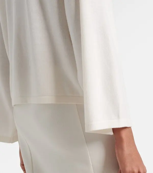 Khaite Darcy Cashmere Top - White