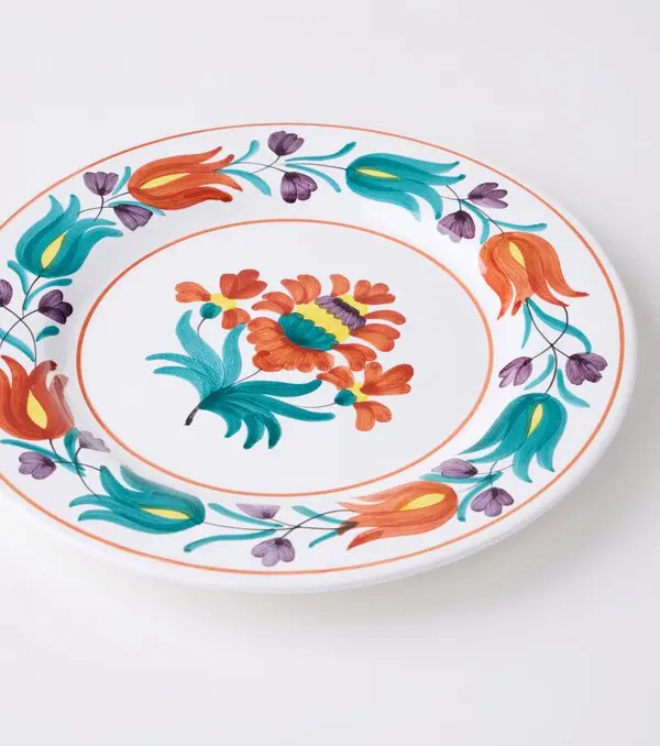 CABANA Lia Floral Ceramic Dinner Plate