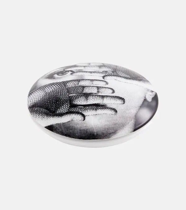 FORNASETTI Tema E Variazioni Porcelain Container - Multicoloured