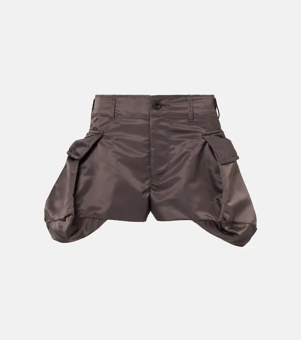 Sacai Technical Twill Cargo Shorts