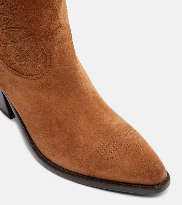 golden goose - Wish Star 40 Suede Cowboy Boots