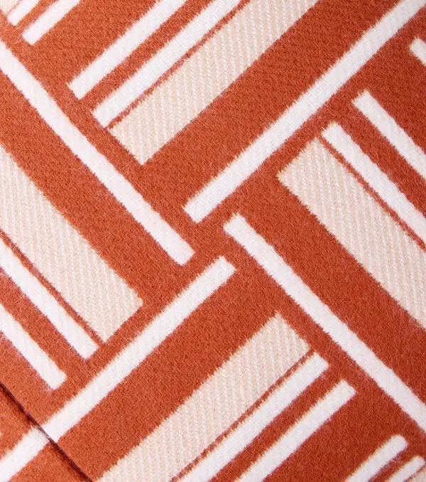 Loro Piana Jacquard Wool And Cashmere Cushion