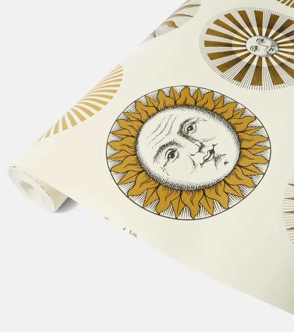 FORNASETTI X Cole & Son Soli Wallpaper - White