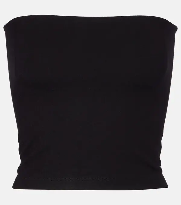 LESET Rio Jersey Tube Top - Black