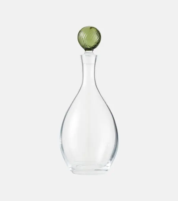 CABANA Demetra Large Glass Bottle - Transparent