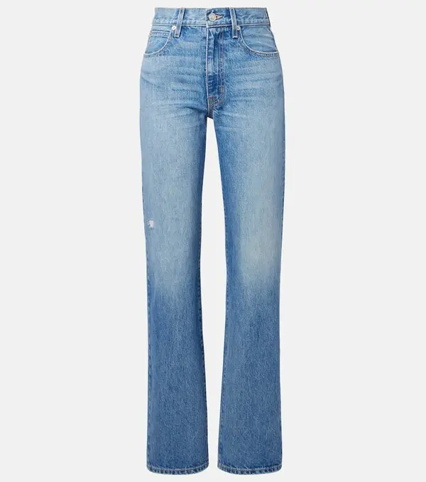 SLVRLAKE Sophie High-rise Straight Jeans - Blue