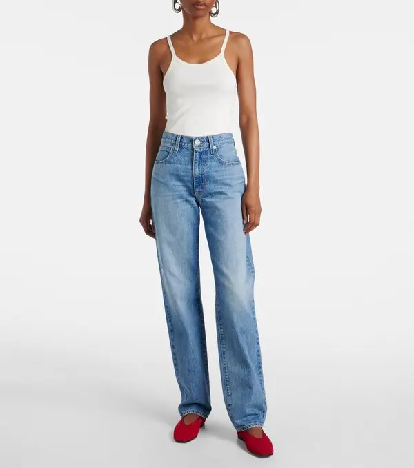 SLVRLAKE Sophie High-rise Straight Jeans