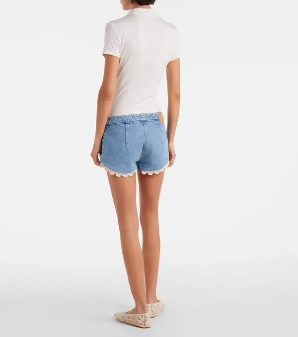 Magda Butrym Denim Shorts