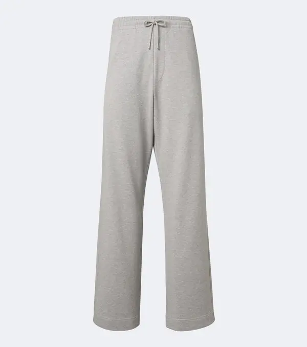 Dries Van Noten Cotton Jersey Sweatpants - Grey