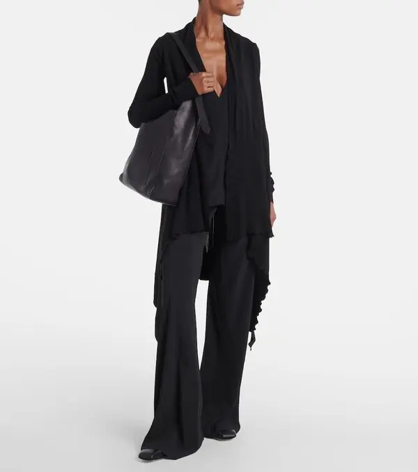 Rick Owens Leather Ballet Flats