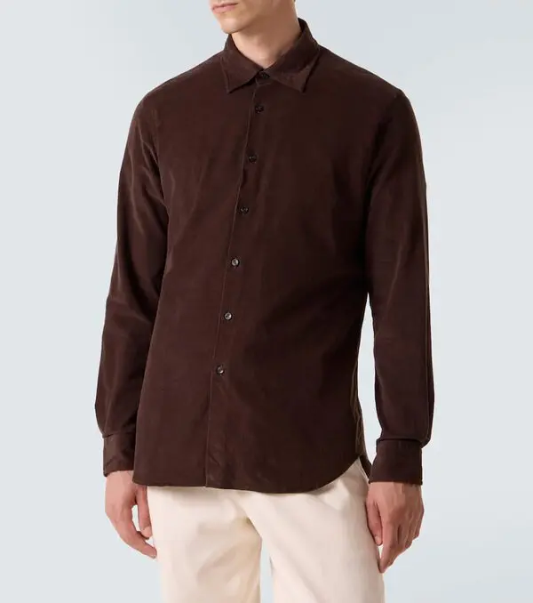 SLOWEAR Cotton Corduroy Shirt