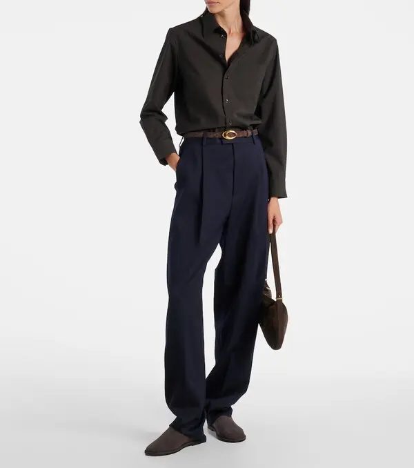 A.emery Spencer Suede Mules - Brown