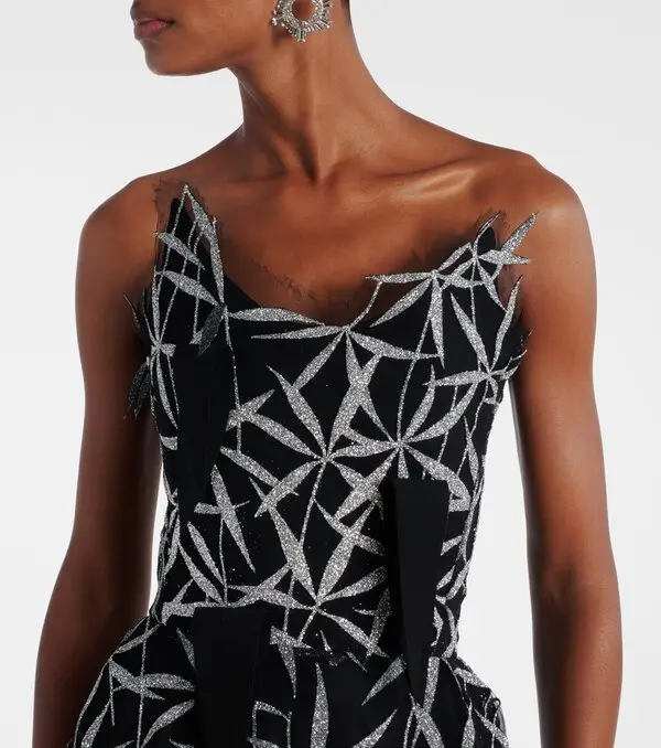 Maticevski Axis Embellished Gown