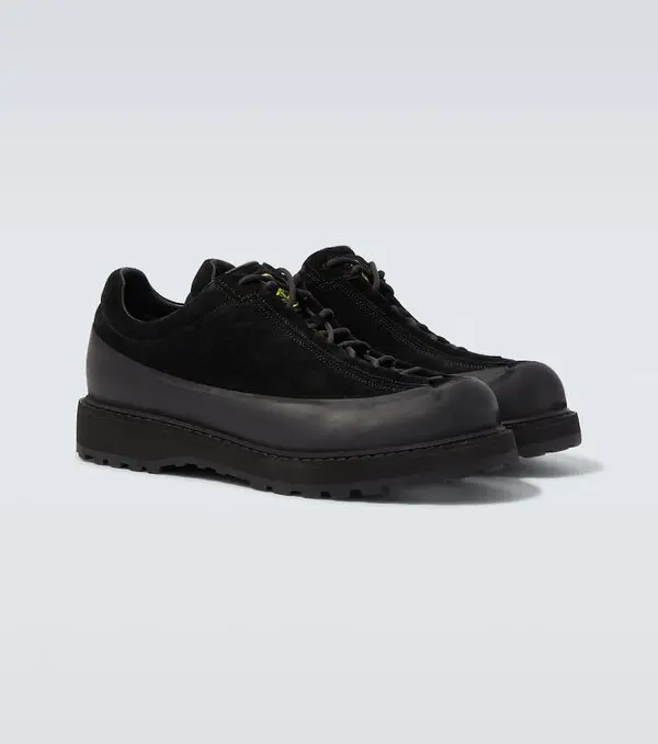 Stone Island Compass Suede Sneakers